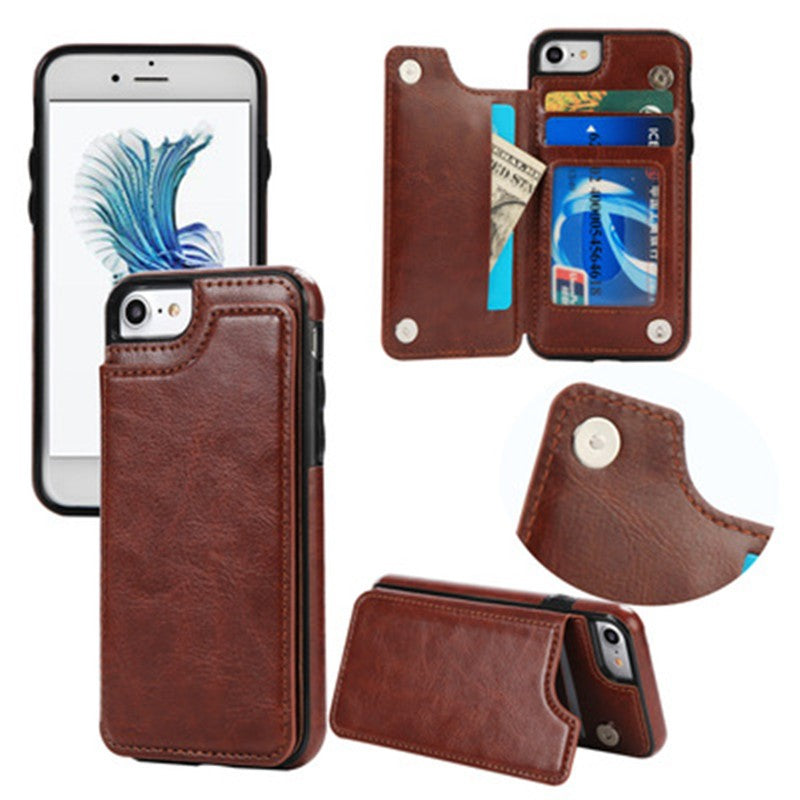 Double Buckle Stick Card Mobile Phone Shell – ZiiShop