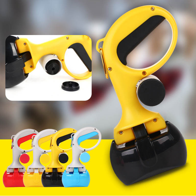 Portable Shit Pickup Remover Pooper Bags 1 Set Pet Products 2 In 1 Pet ...