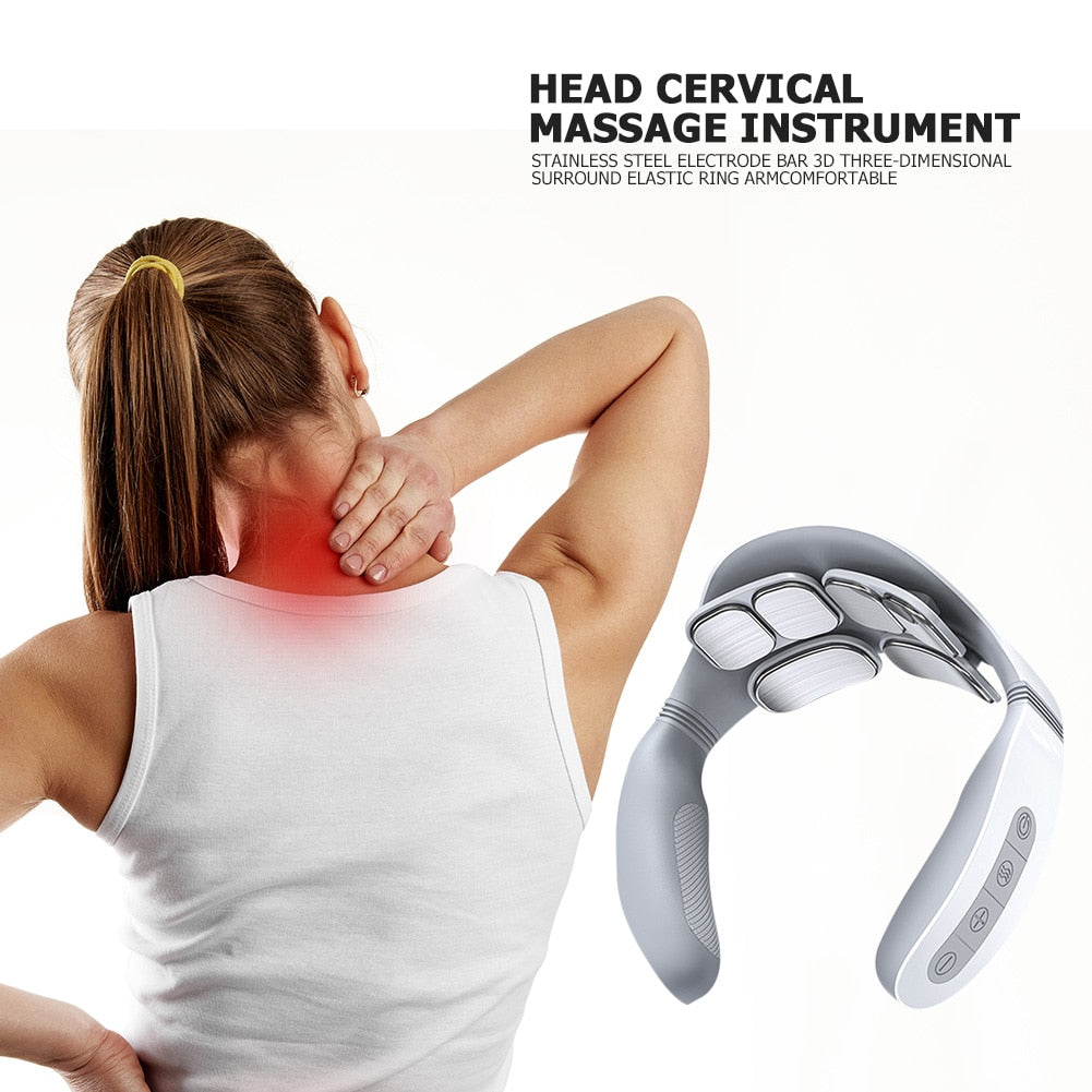 6 Head Neck Massager Wireless Cervical Massager Electric – ZiiShop