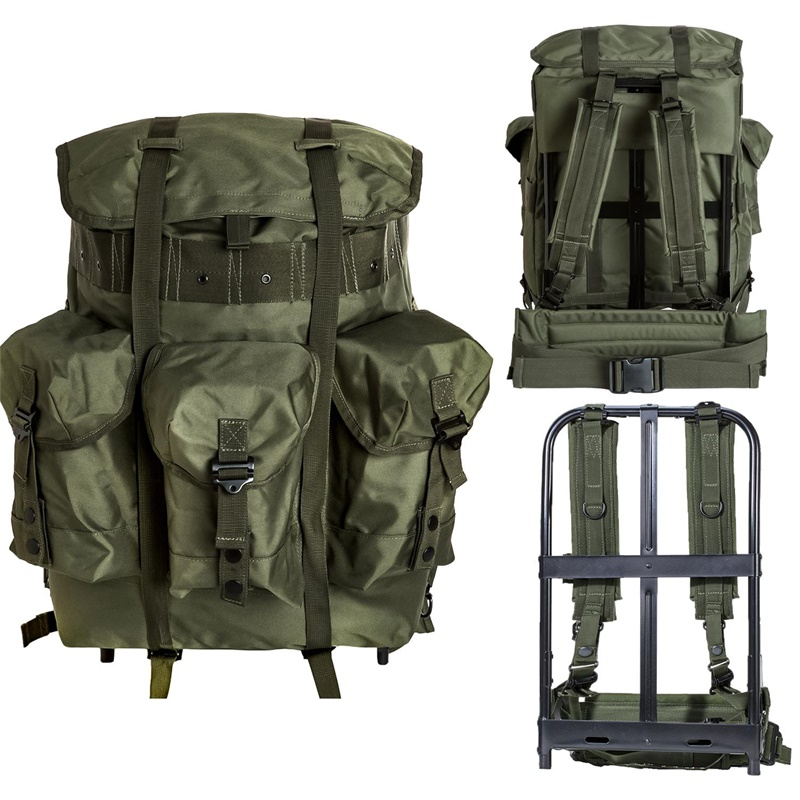 Medium Military Surplus Rucksack Alice Pack Army Survival Combat Field ...